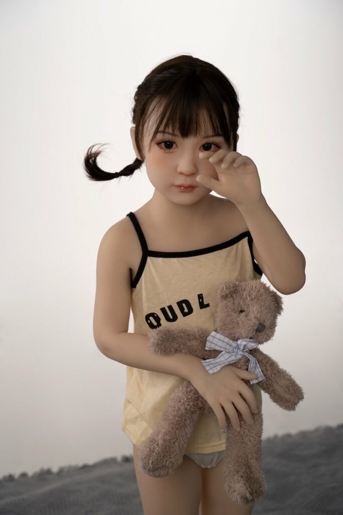 Carole - Cute Flat Chest Mini Sex Doll - VSDoll