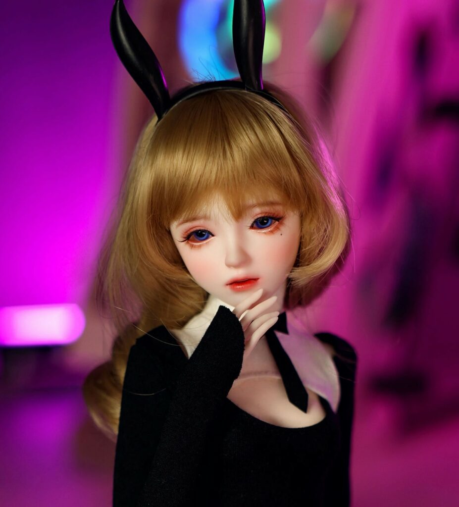 Lila 1ft7 50cm Bunny Figure Sex Doll With Bjd Head Vsdoll