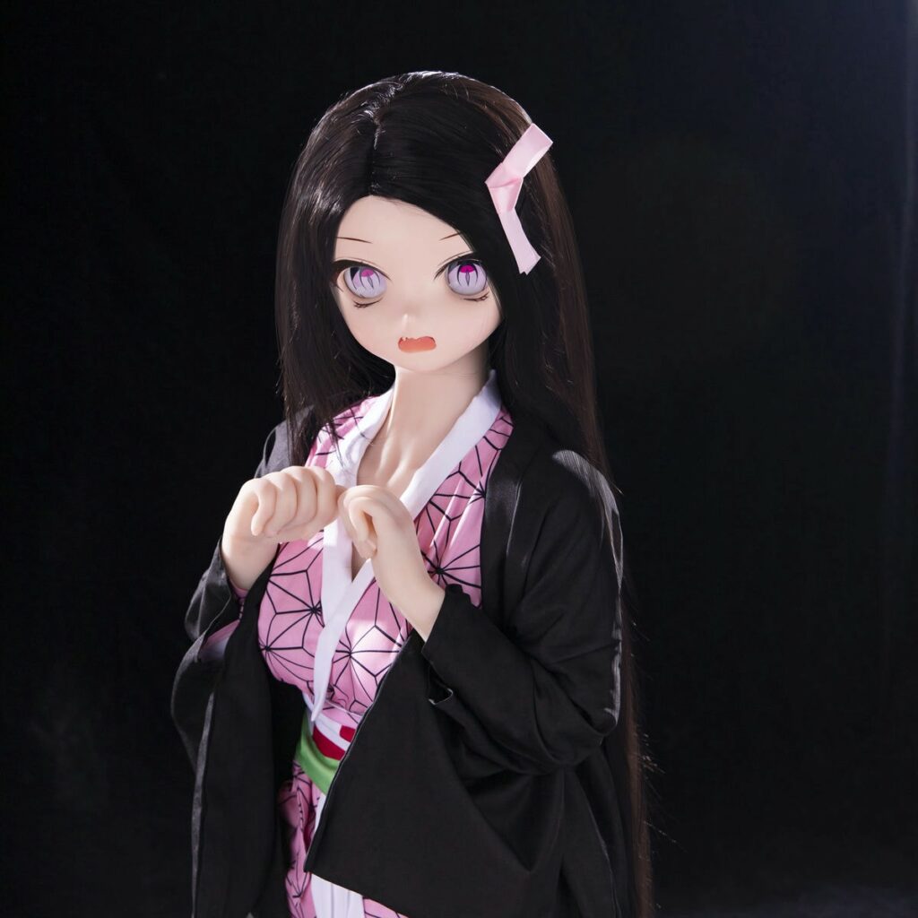 Nezuko Kamado Demon Slayer Sex Doll With Pvc Head Vsdoll