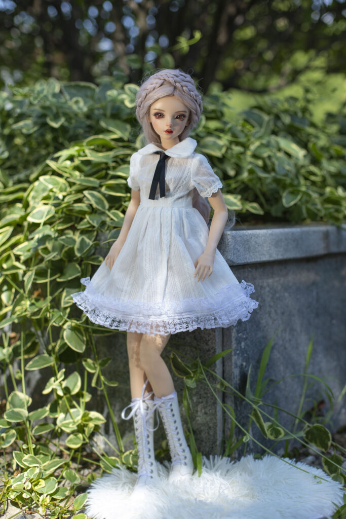 Doreen - 1ft3(40cm) Big Breast Tiny Sex Doll with BJD Head - VSDoll