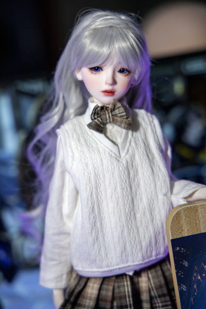 Freda 1ft7 50cm Sweet Tiny Sex Doll With Bjd Head Vsdoll