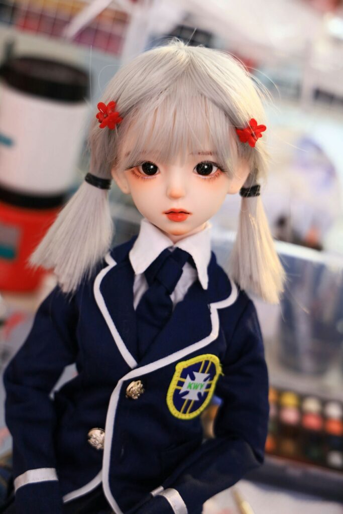 Maggie 1ft7 50cm Cute Figure Sex Doll With Bjd Head Vsdoll