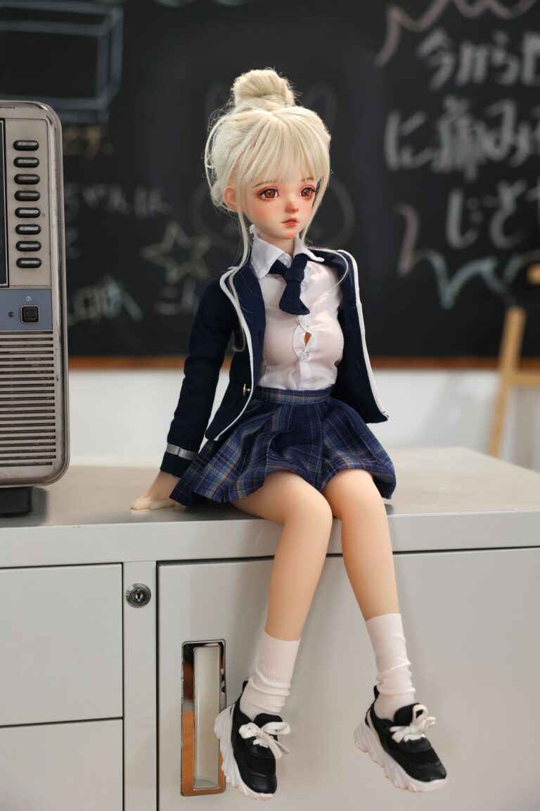 Fifi 1ft7 50cm Blonde Tiny Sex Doll With Bjd Head Vsdoll